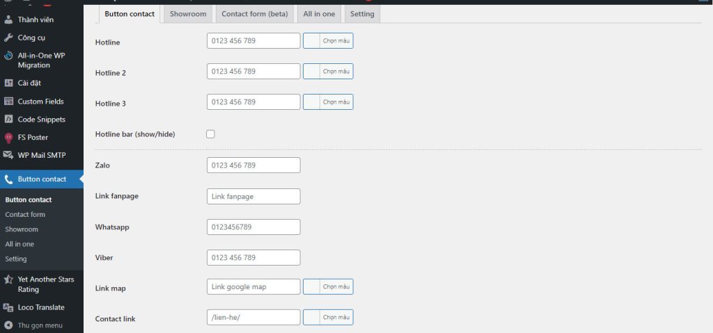 Cách cài plugin tạo nút gọi điện rung lắc cho WordPress cực đơn giản